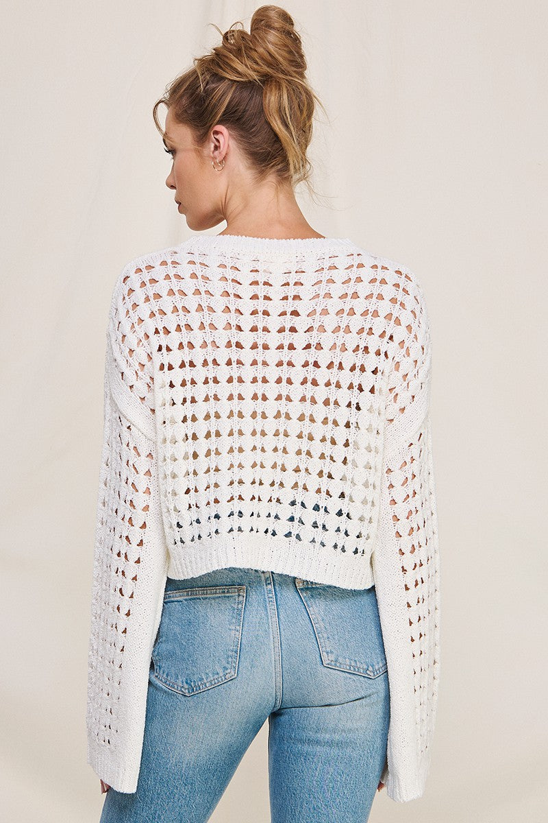 Cali Crochet Sweater – Boho Lifestyle