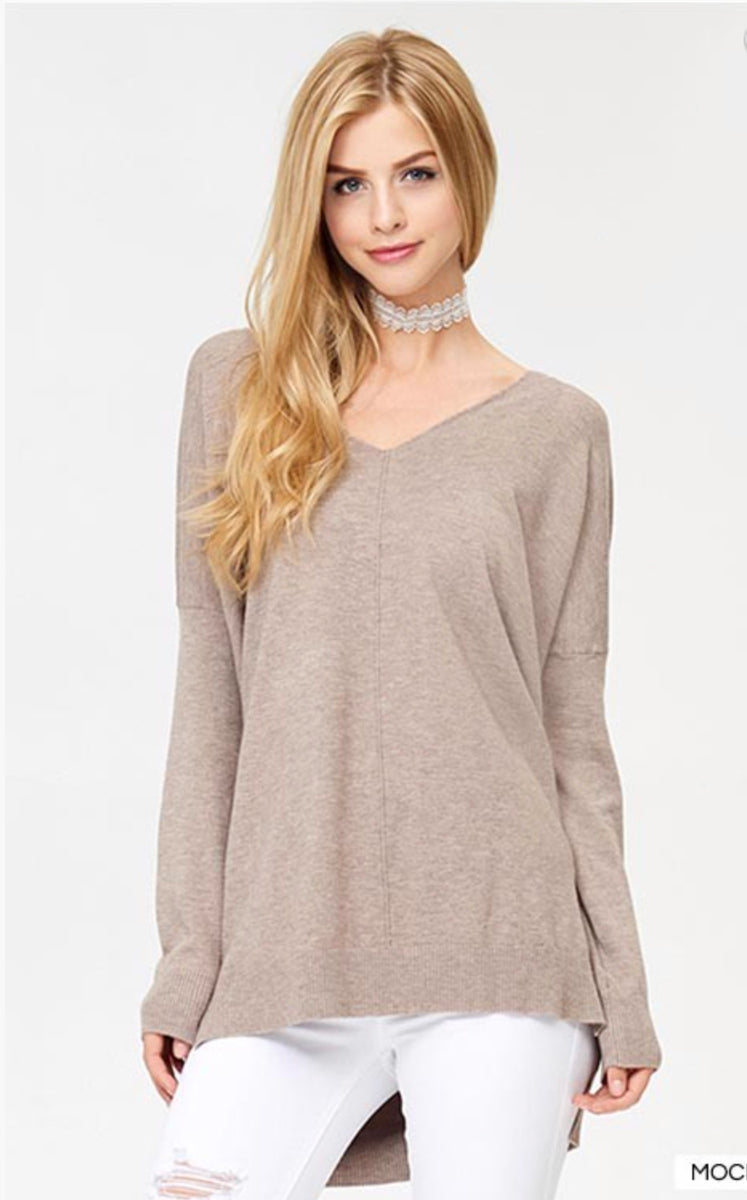 Princeton V-Neck Sweater – Boho Lifestyle